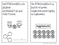 Ten Little Pumpkins: Common Core - decomposing numbers, number bonds ...