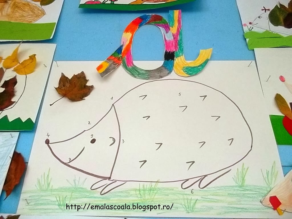 Litera a -arici, frunze si-o poveste