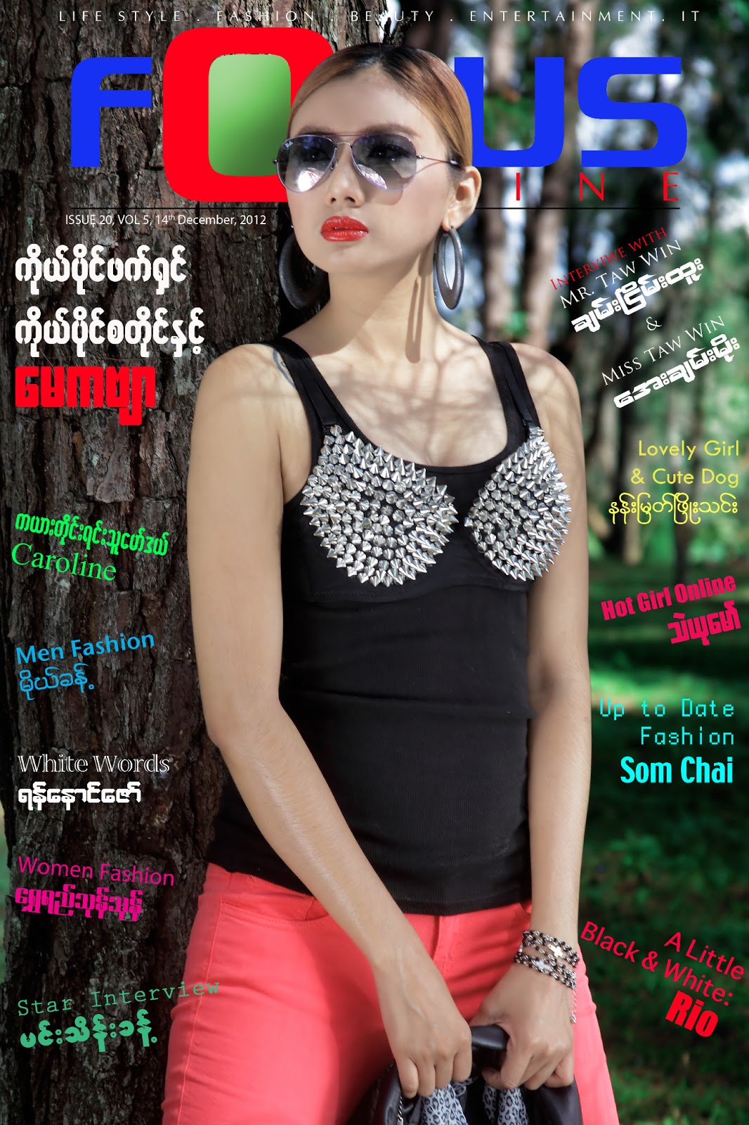 Myanmar Focus Online: Focus Online Issue 20 Cover Story - May Kabyar