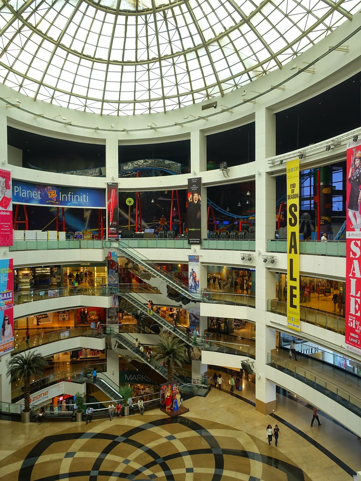 Malcolm's India Trip: Infinity Mall
