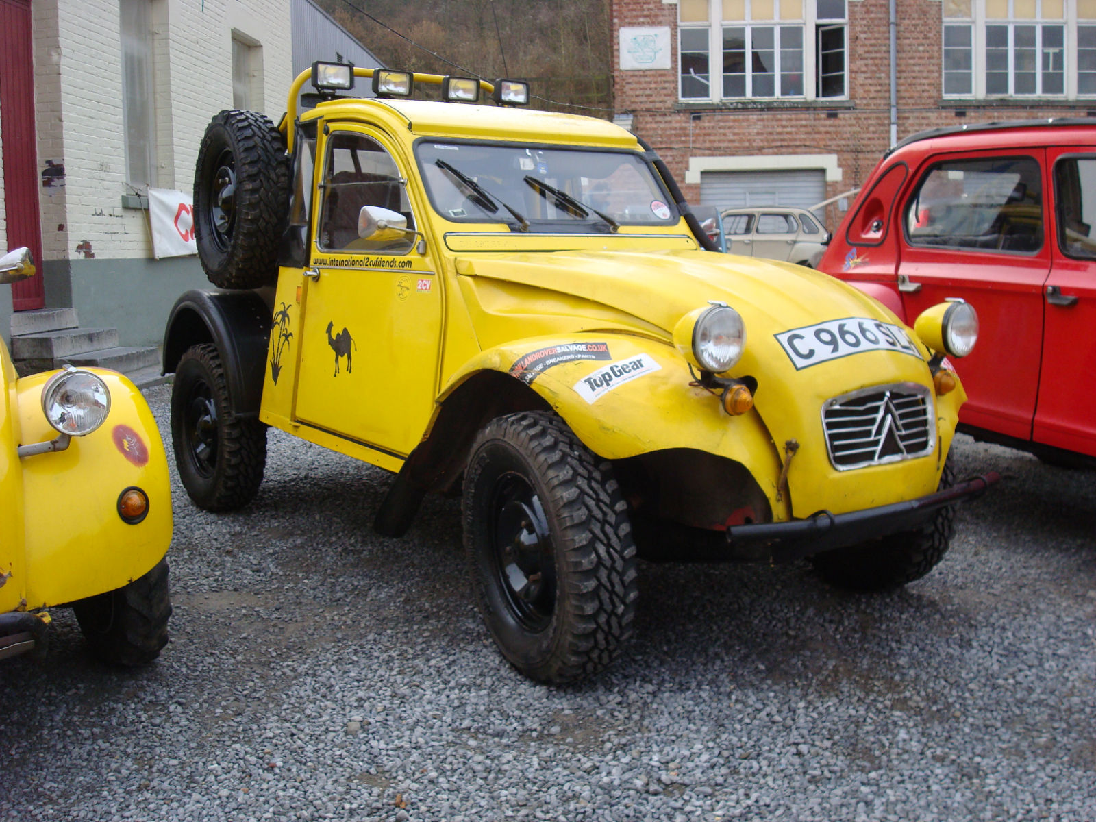 RAID 2CV CINOCHE: Balade belge