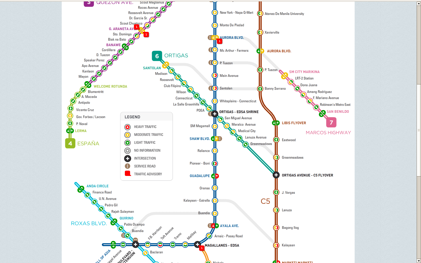 The OFW Center: MMDA Traffic Navigator System