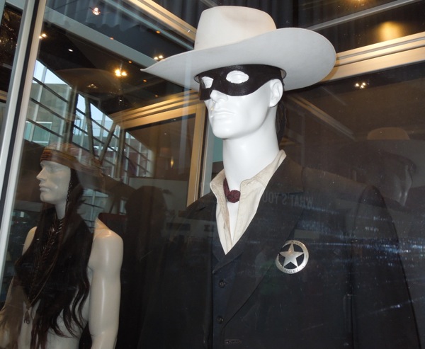 Original costumes from Disney's The Lone Ranger on display ...