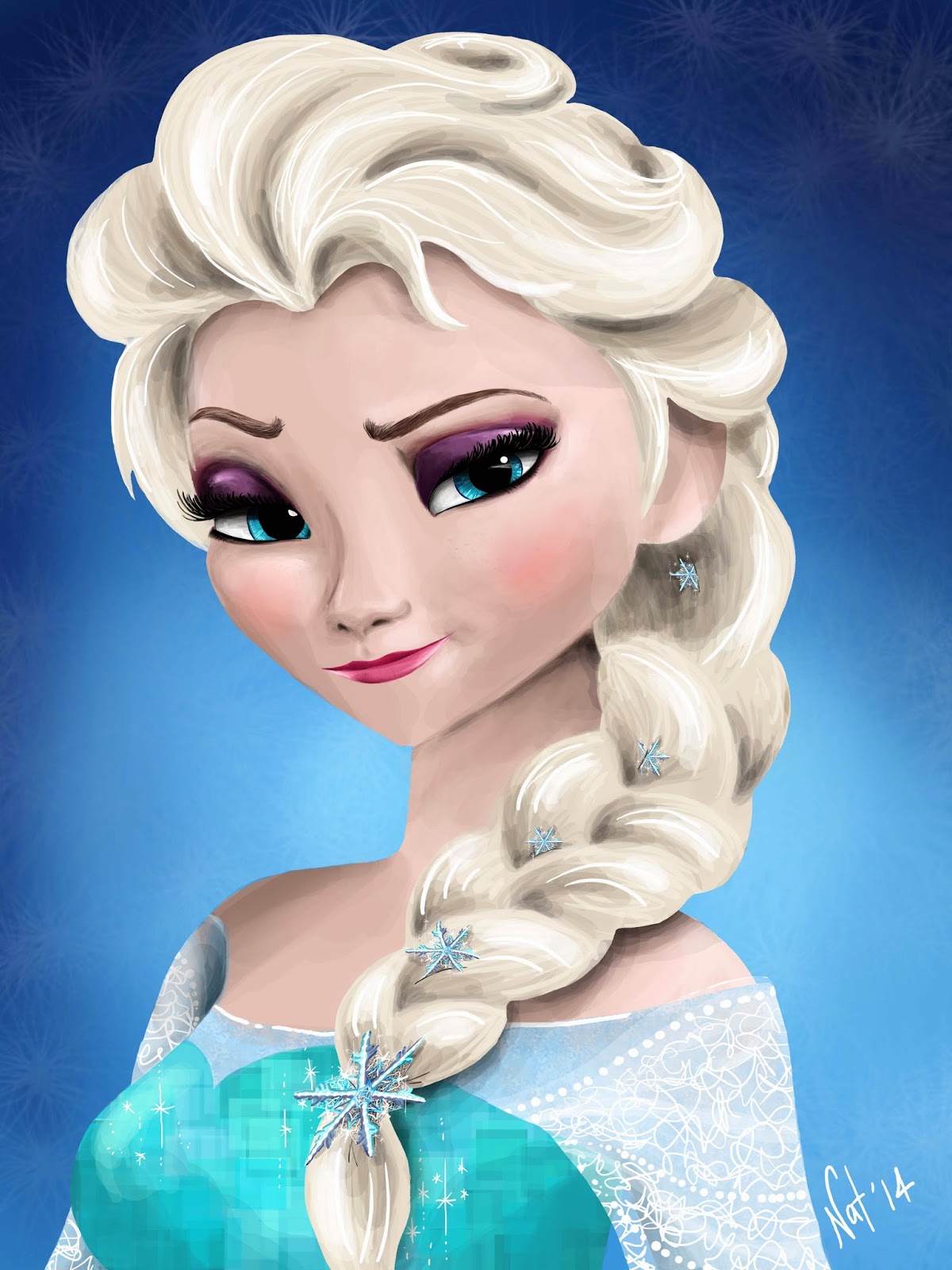 Chasing the Muse: Frozen Fan Art: Elsa the Snow Queen