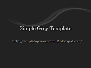 Free PowerPoint Template,Design,Themes,Background: Simple Grey ...