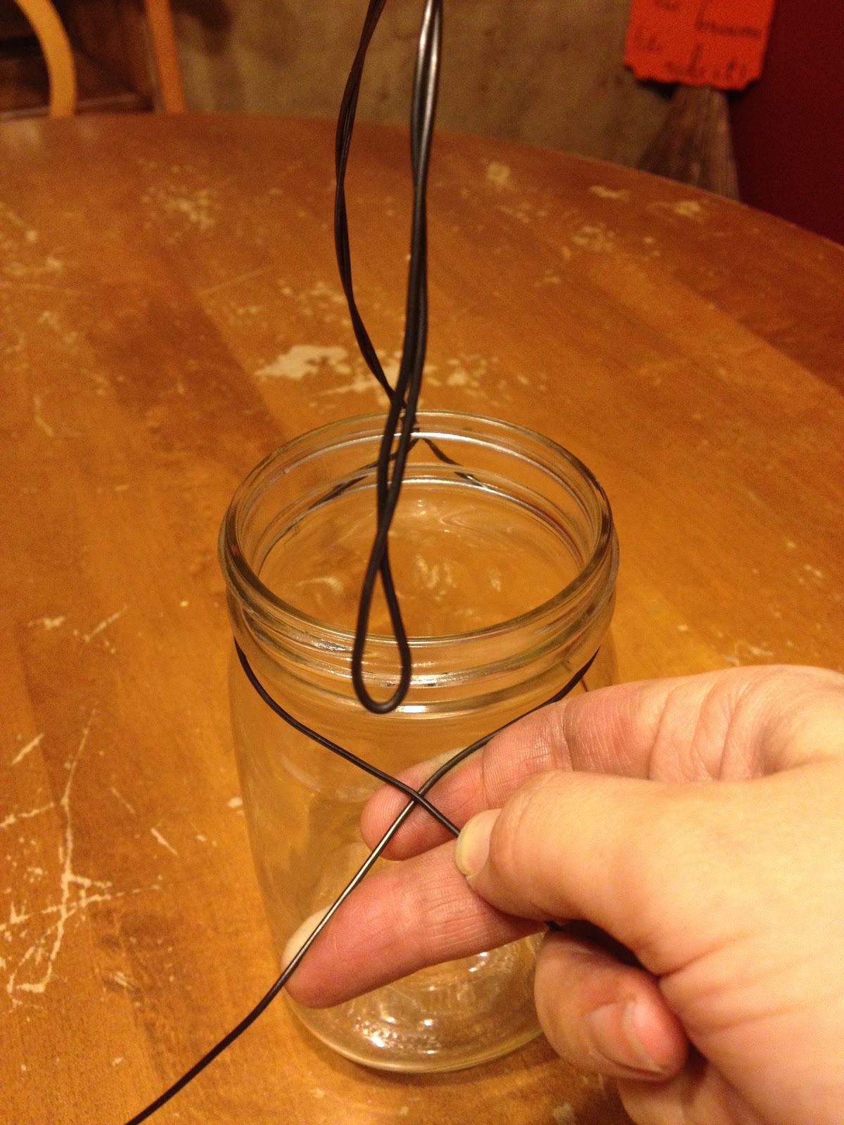 Crafty Night Owls: Turn a New/Used Mason Jar into a Lantern ~ Wire ...