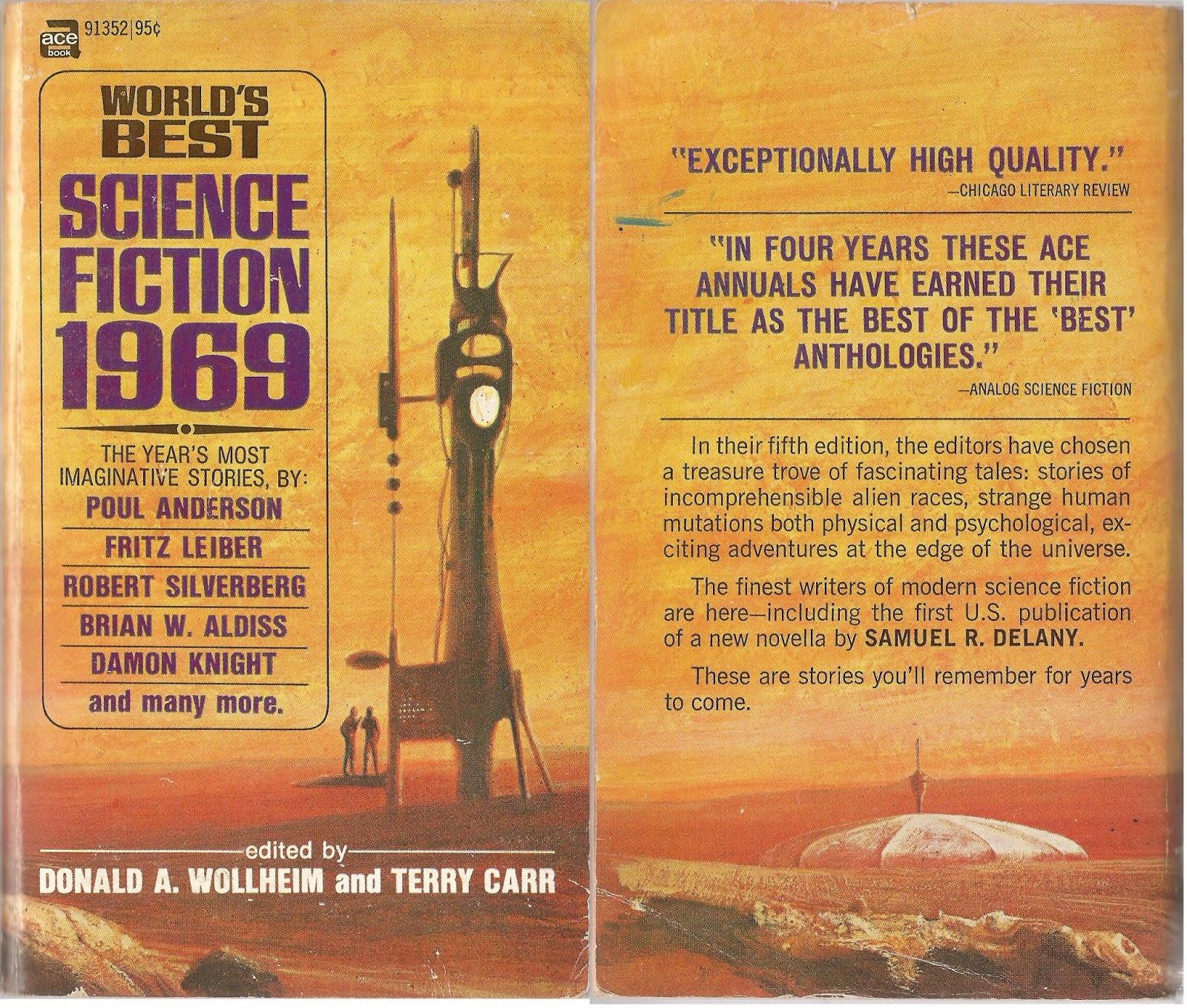 MPorcius Fiction Log: 1968 science fiction stories by Damon Knight, R ...