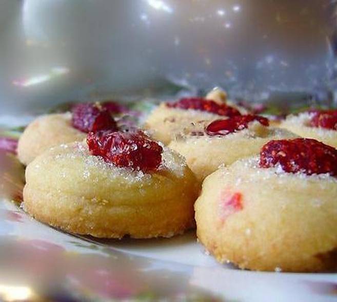 Resepi Biskut Suji Strawberi - Resepi Cik Bee