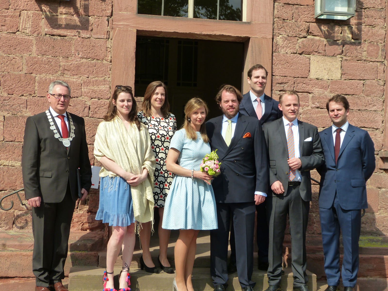 Royal Musings: The civil marriage of Hereditary Prince Ferdinand of ...