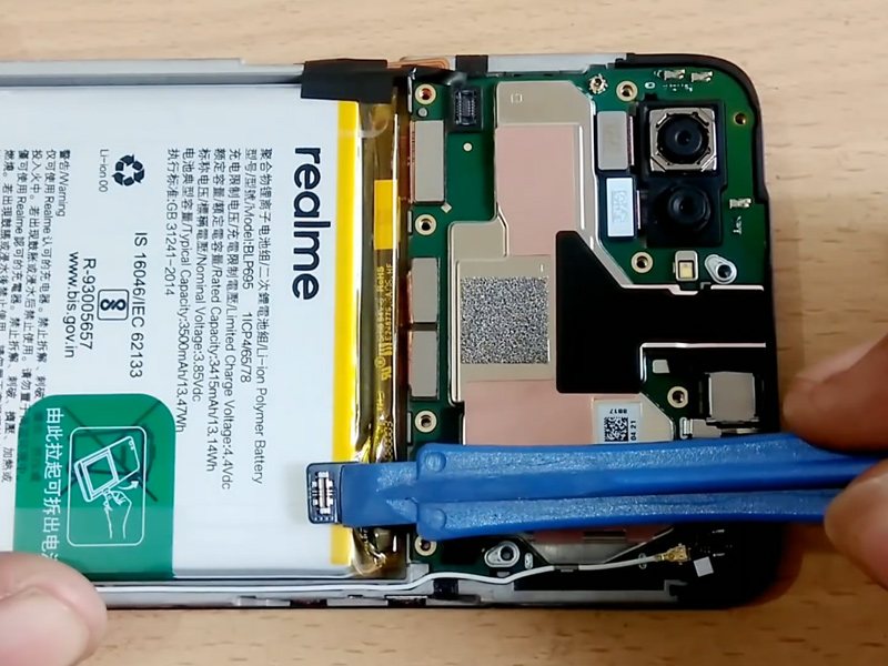 Cara Membuka Casing Belakang dan Mengganti Baterai Realme U1 - Elppas.com