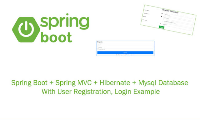 Spring Boot Tutorial Spring MVC Registration, Login Example using ...