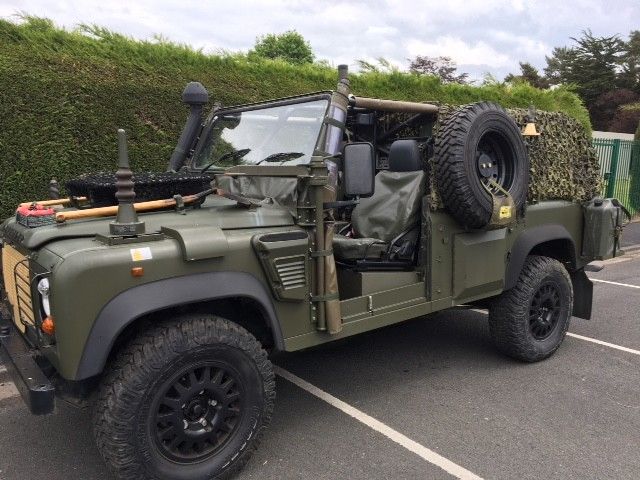 Landrover Defender: Land Rover Defender 110 Wolf WMIK Ex Military ...