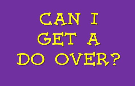 Craig Talks Teaching: If I Could Get a Do-Over