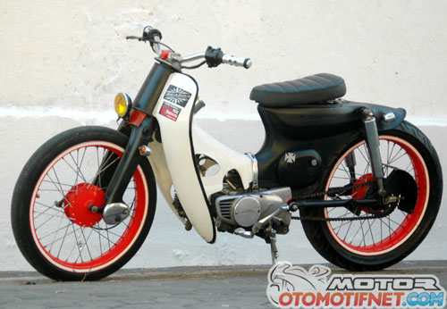 Foto Modifikasi Honda C70 Street Cub Terbaru 2016