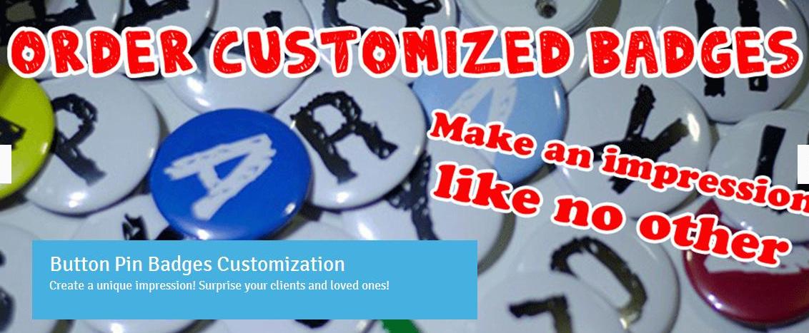 Customized your Badges @ Super Store Singapore