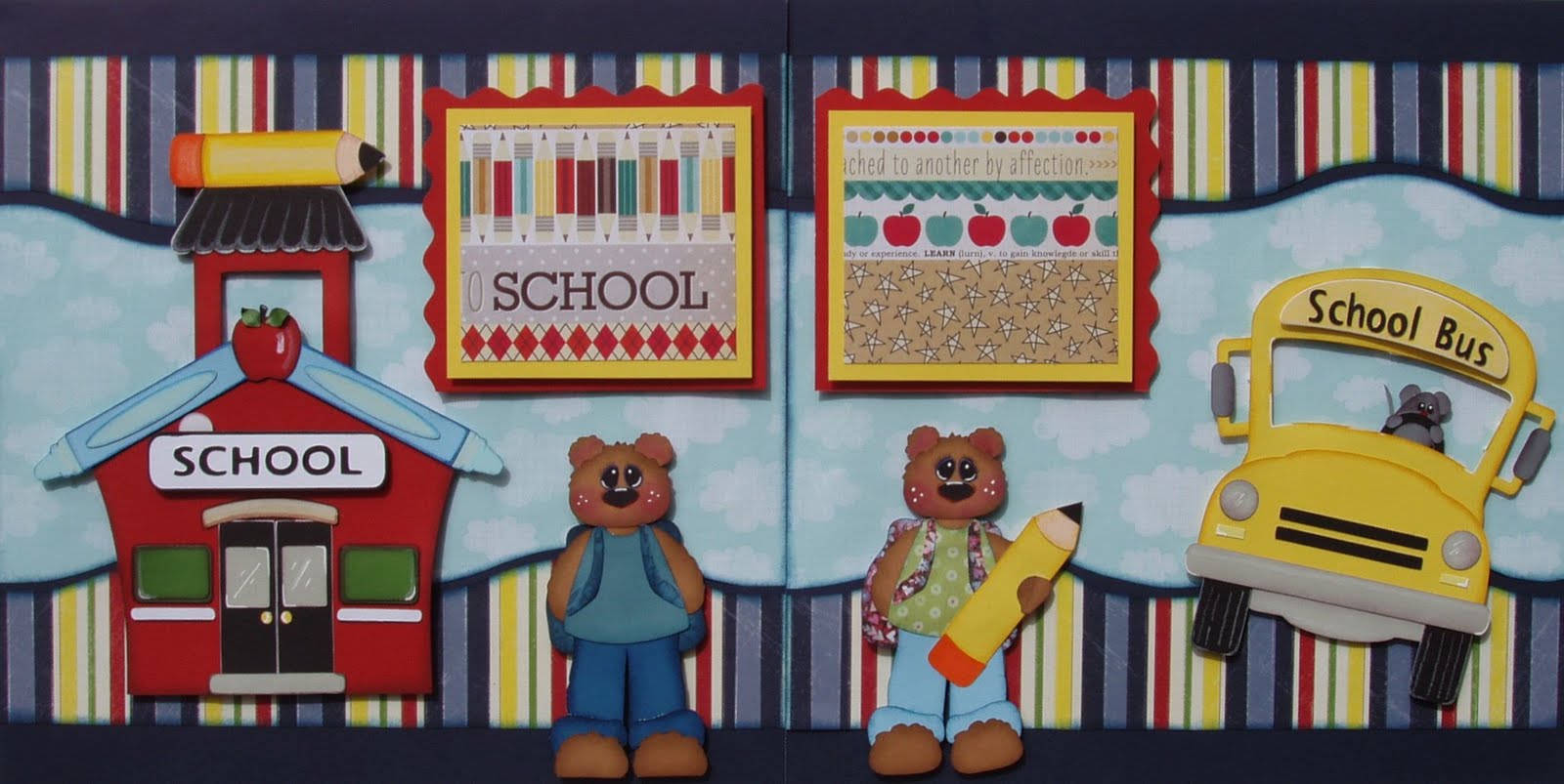 Back To School - Layout