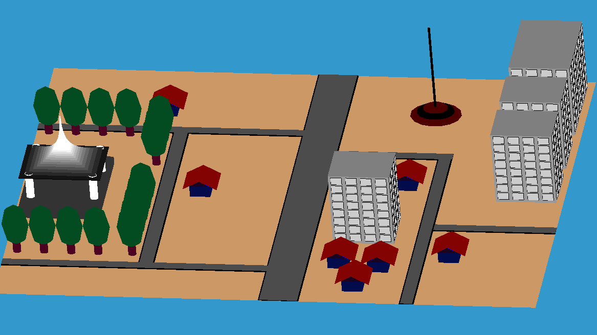 OpenGL Projects: 3D City Model Computer Graphics Project for VTU OpenGL Projects: 3D City Model Computer Graphics Project for VTU