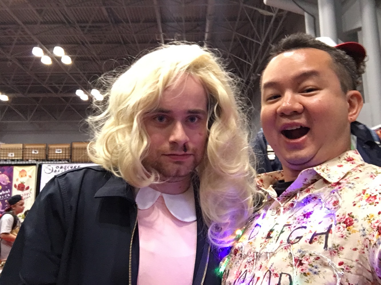 nerdy views: Stranger Things Wall Cosplay