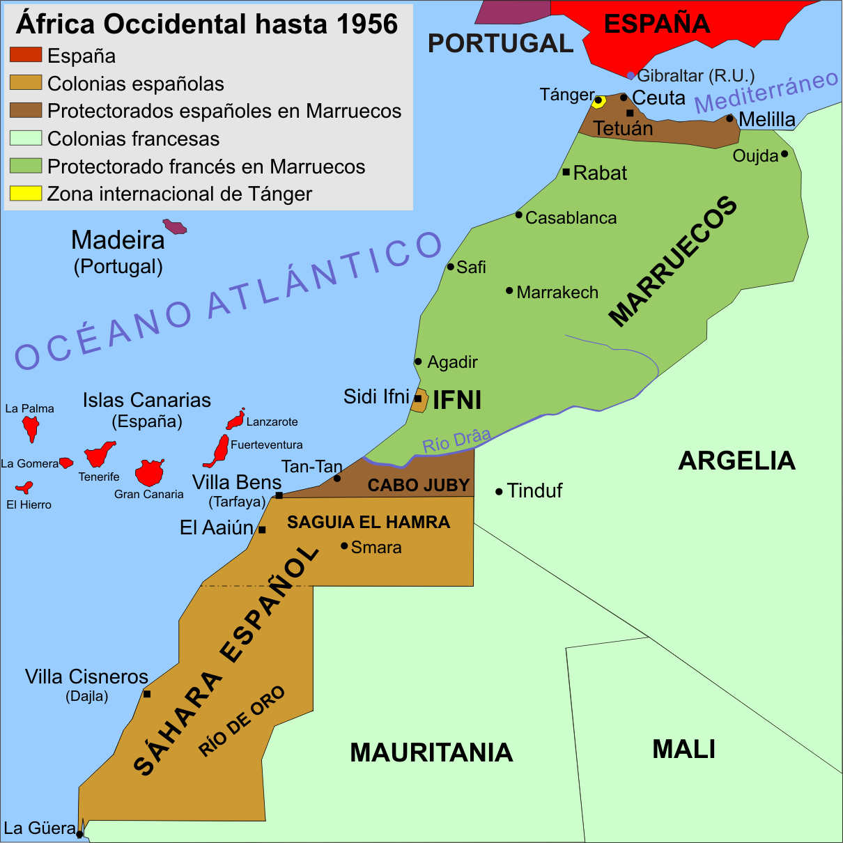 Historical Maps of Morocco