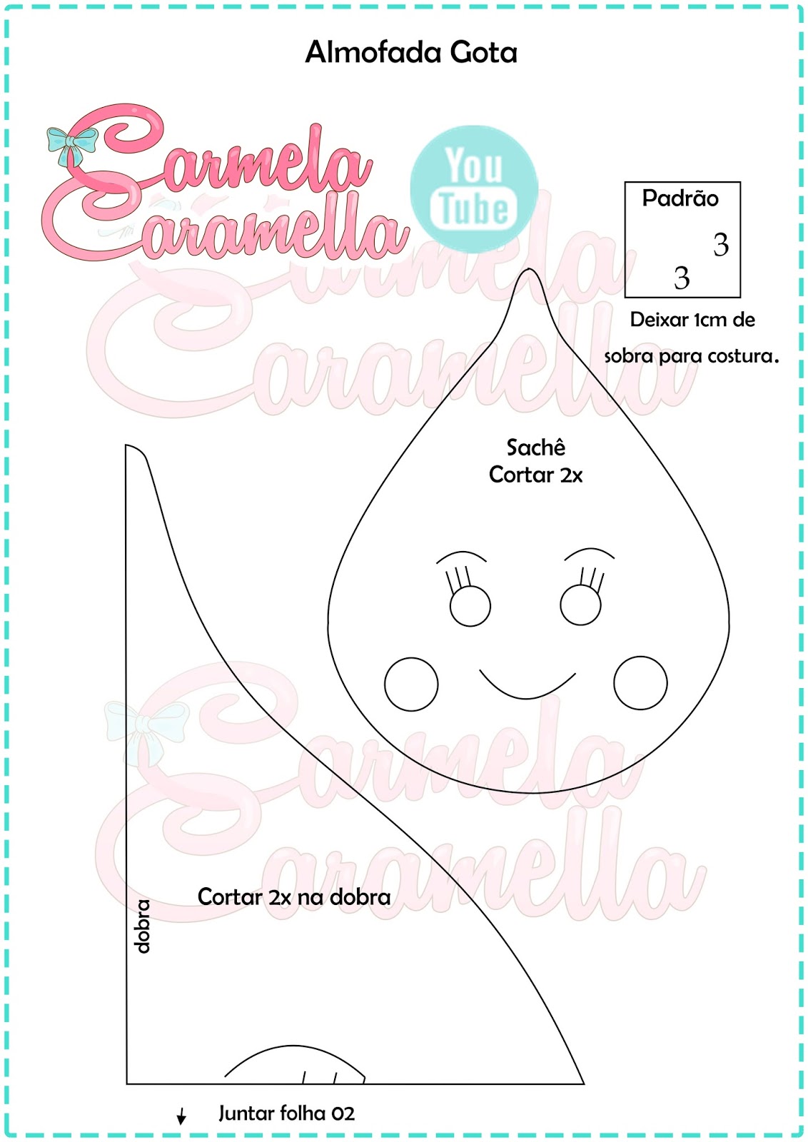 Carmela Caramella : MOLDES - ALMOFADAS - GOTA