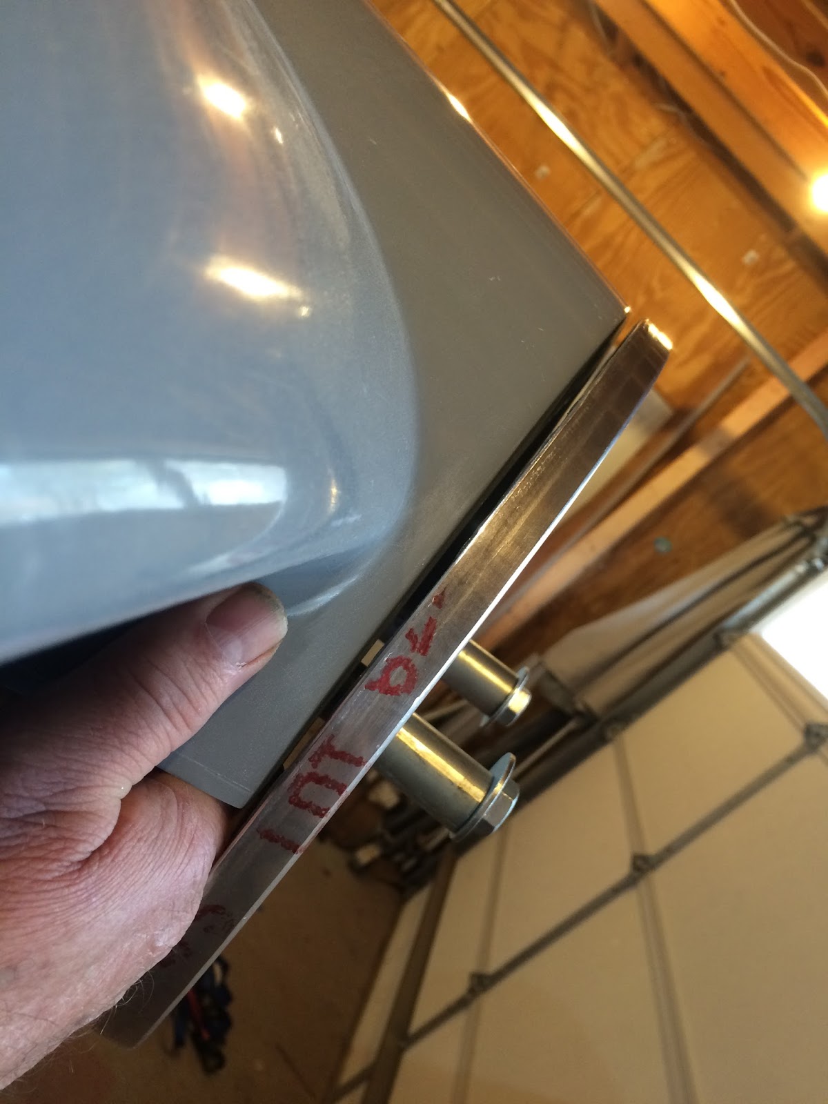 Gordon's RV14 Build: Rear window and cowling fitting