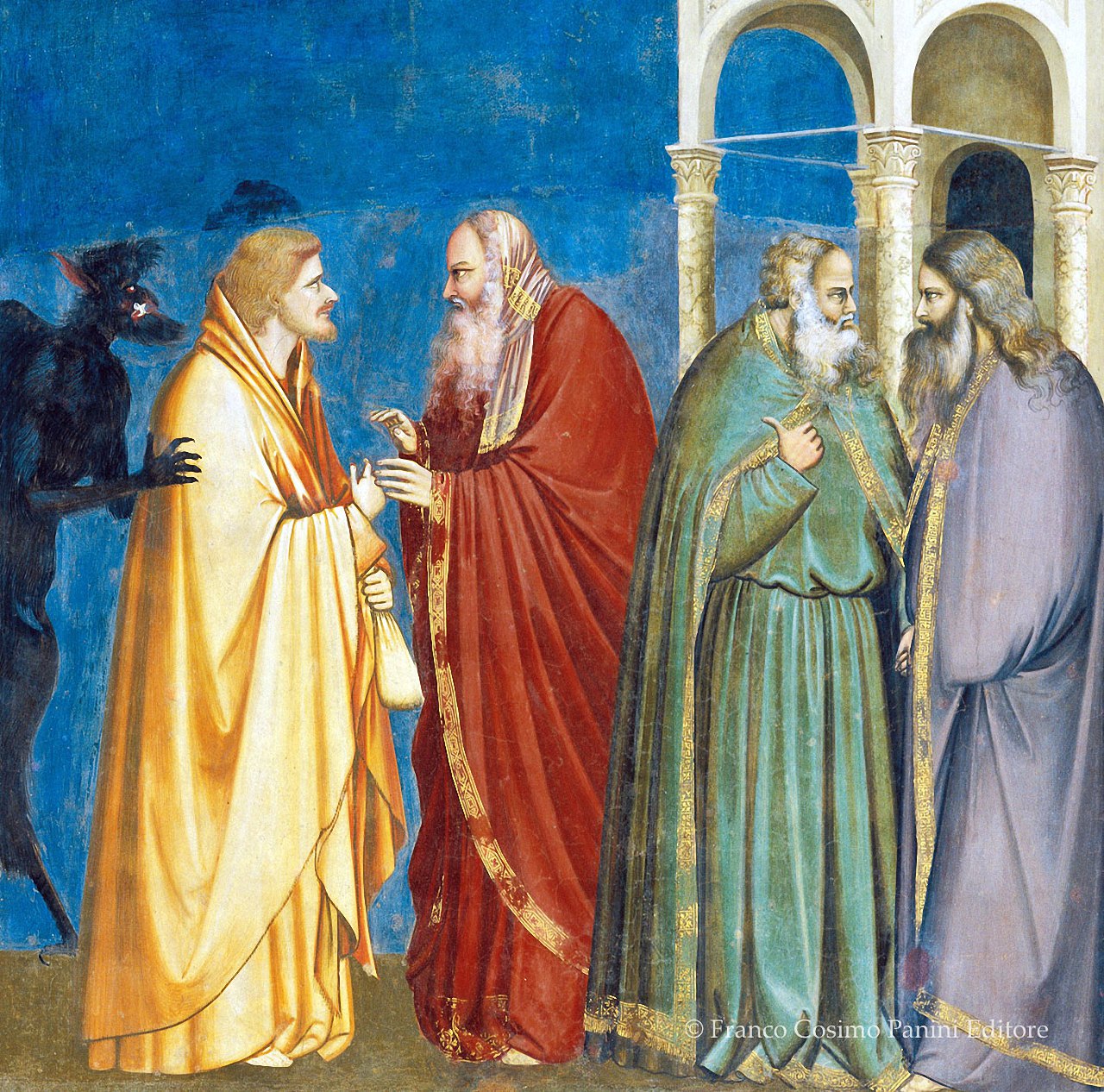 GIOTTO E LA RAPPRESENTAZIONE DEL TRADIMENTO DI GIUDA - Polisemantica