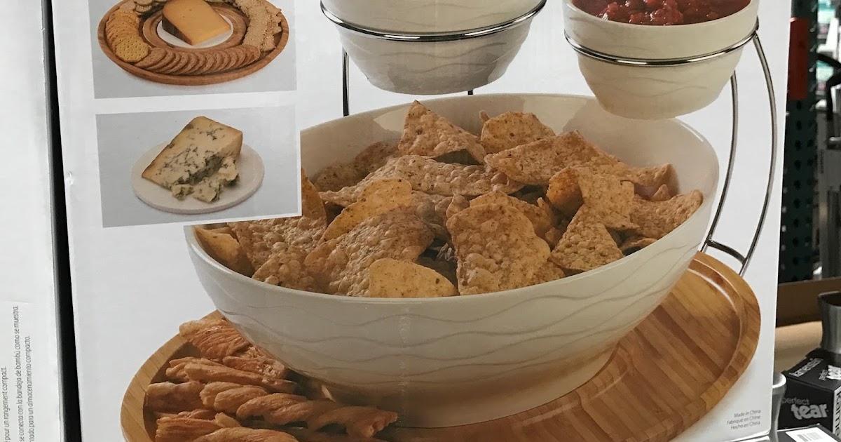 CreativeWare Ceramic Serving Set | Costco Weekender