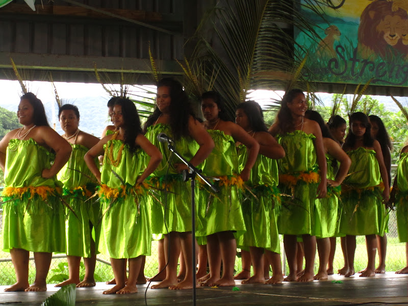 Quinn in American Samoa: Fiafia night