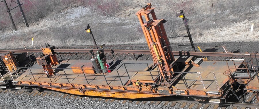 Trackside Treasure: CN Continuous Welded Rail Train