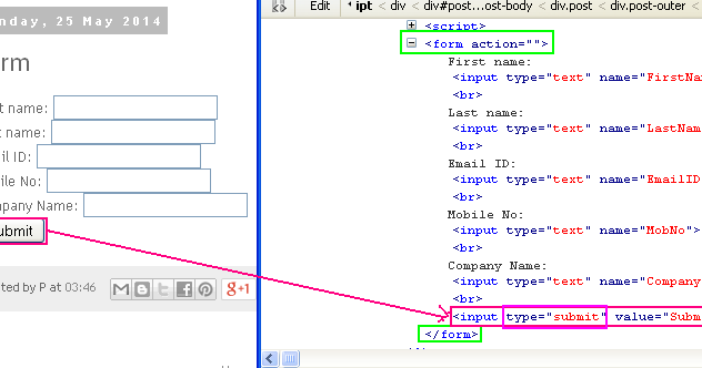 Submitting Form Using Submit Method Of Selenium Webdriver