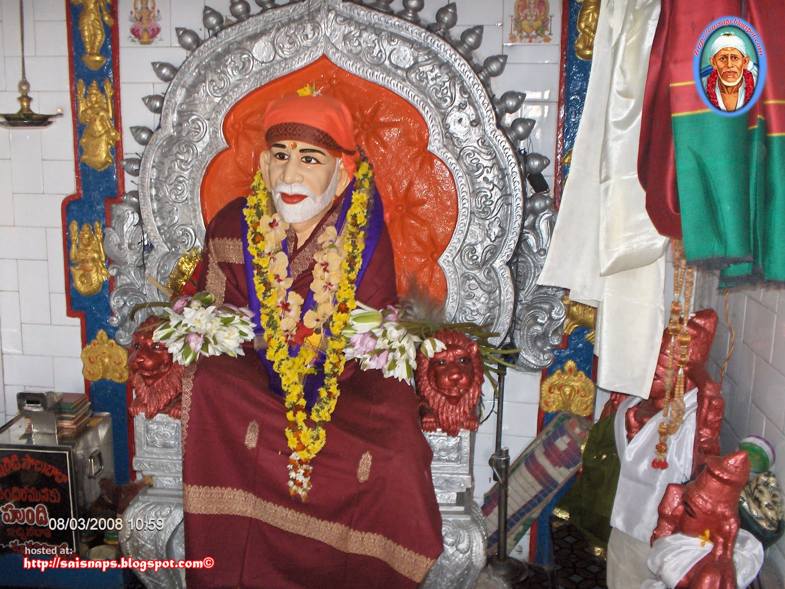 Sai Wallpaper: Shirdi Sai Baba Mandir, Peddapuram Main Road , Kakinada ...