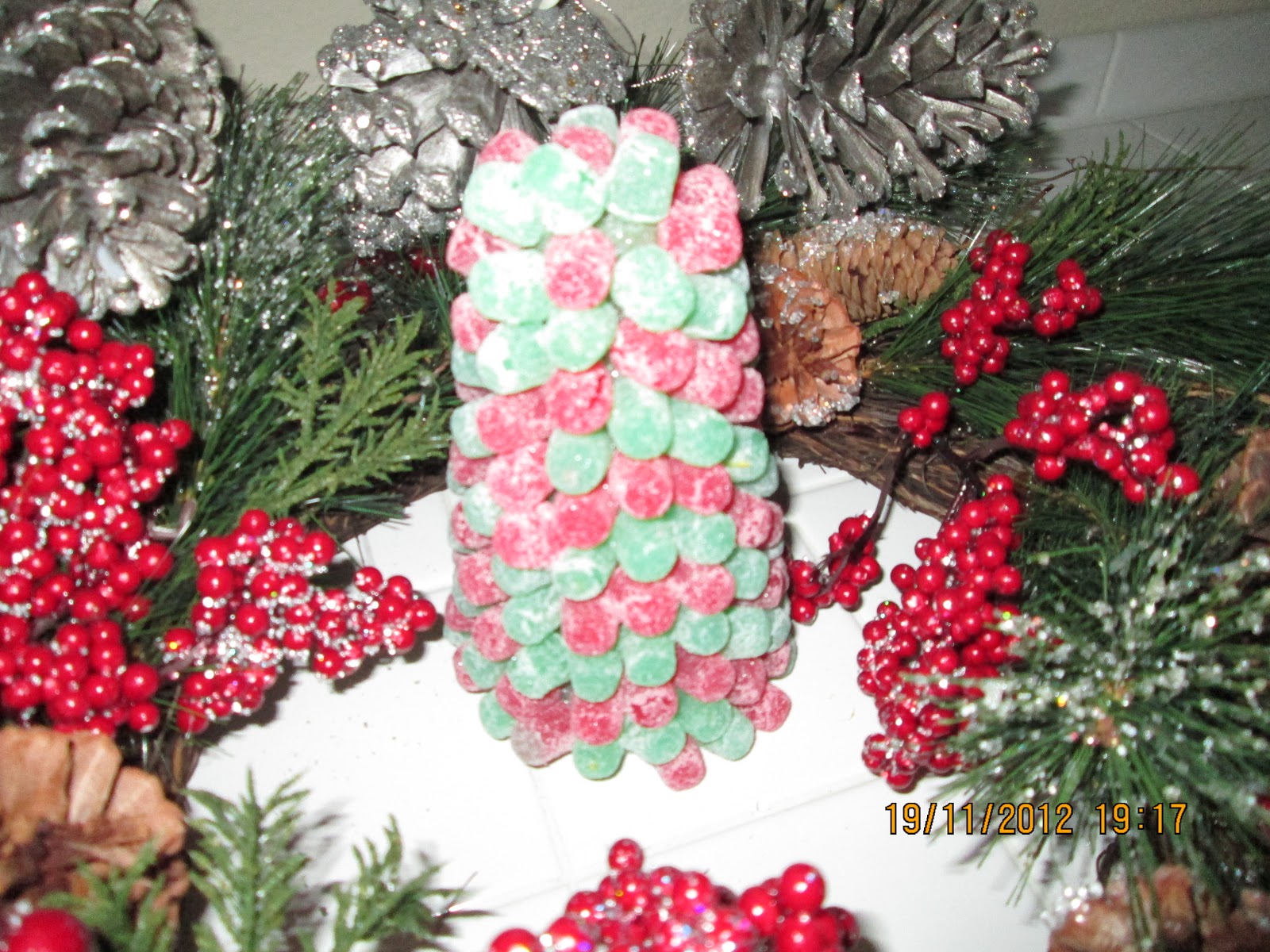 Gum Drop Christmas Tree DIY - At Home with Jemma