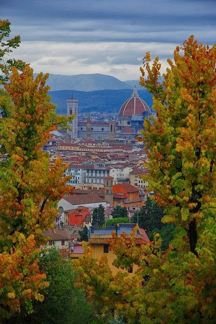 Autumn in Florence, Tuscany, Italy