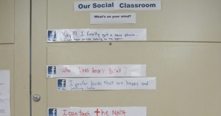 A Facebook Wall for my Classroom - Breezy Special Ed