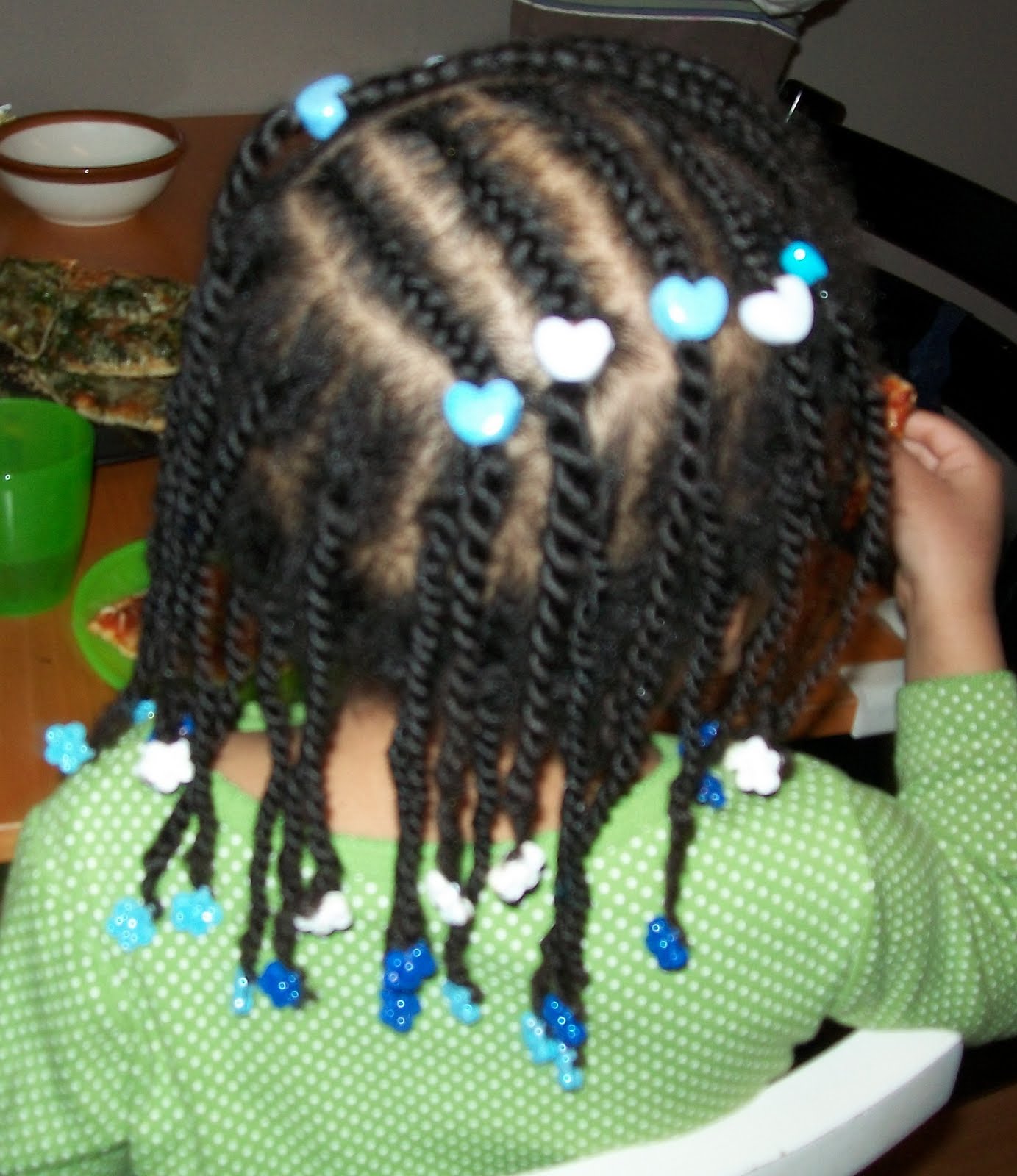 hair-raising adventures: Diagonal Cornrows & More Sister Twists