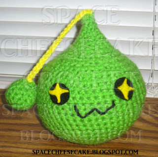 Space Cheesecake Crochet: Slime Amigurumi (Maple Story)