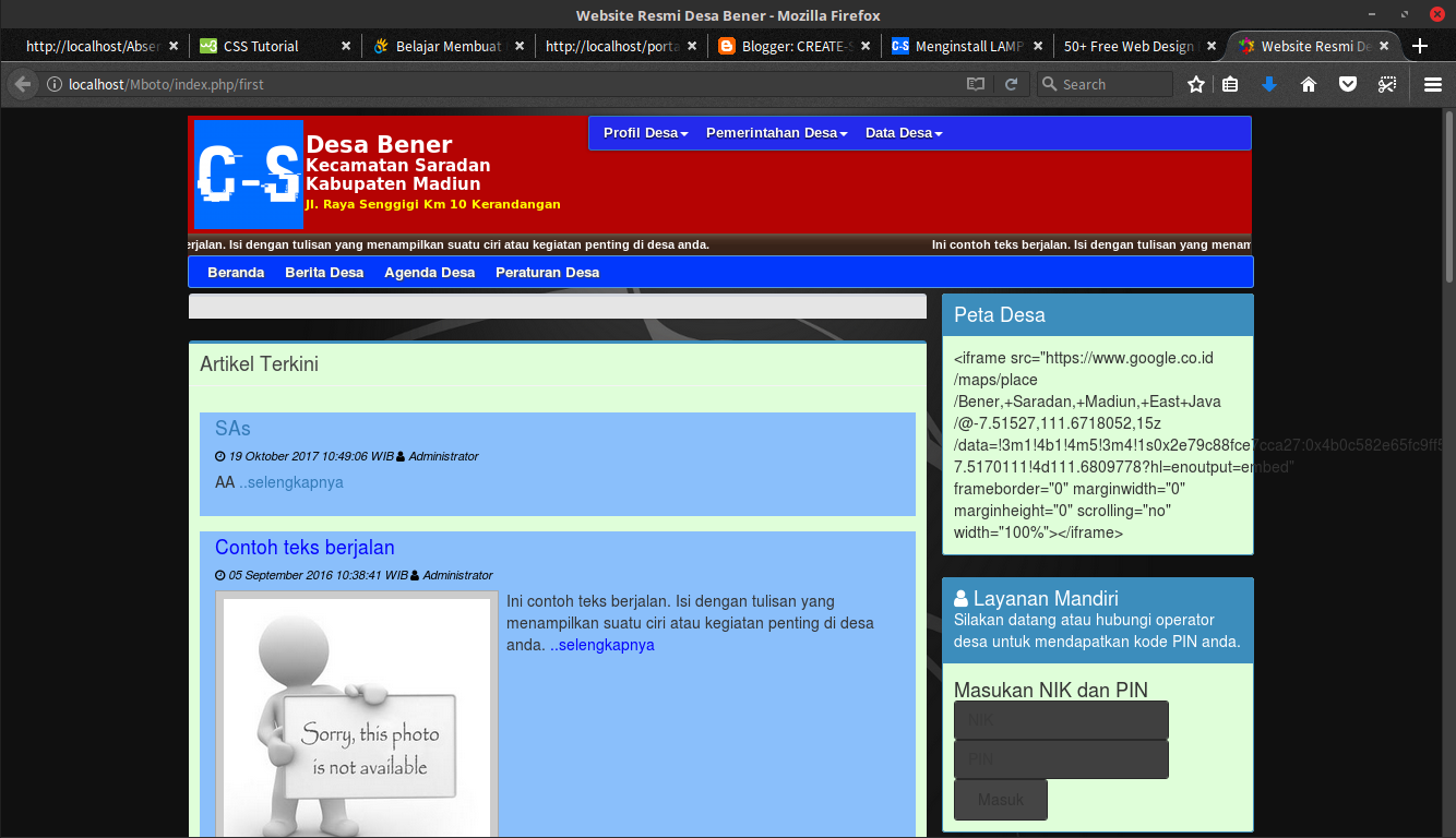 Menginstall OpenSID - CREATE-SCRIPT - ANGGA BLC TELKOM