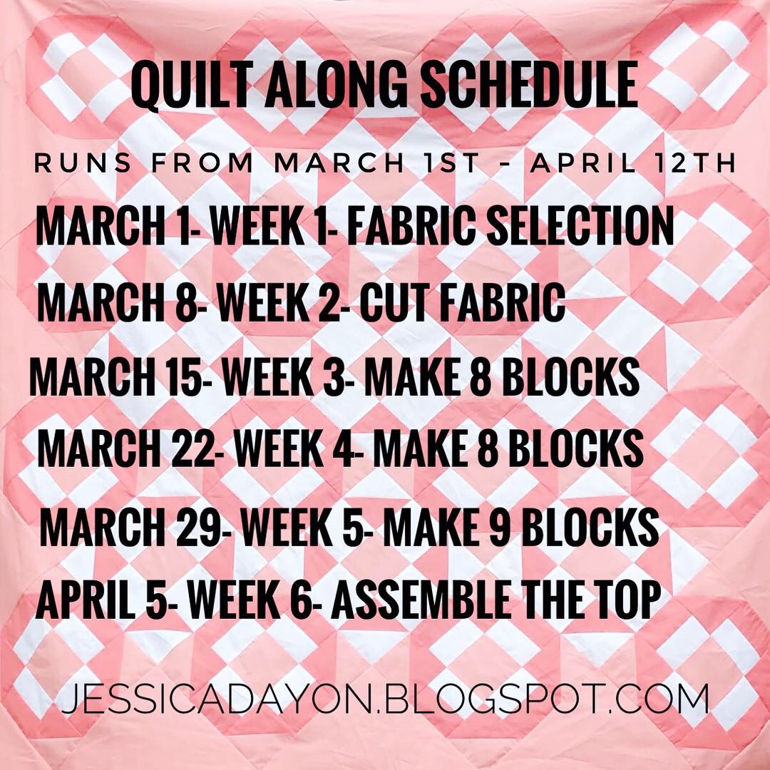 On Point QAL: Fabric Requirements and Color Options