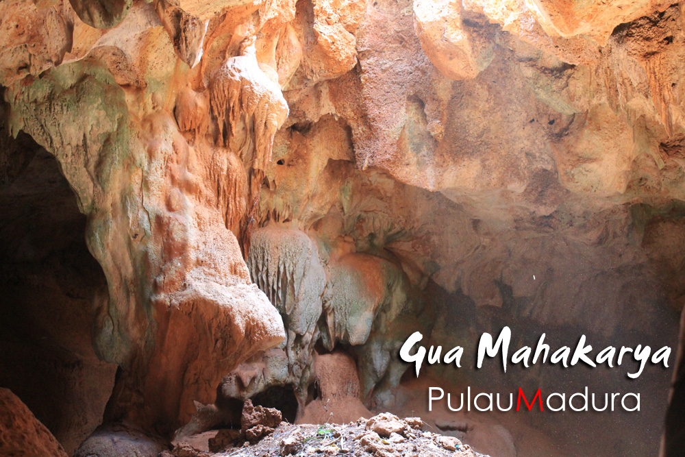 Obyek Wisata Gua Mahakarya di Pulau Gili Iyang - Sumenep - Gerbang ...