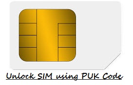 How to Unlock SIM Card by PUK Code ~ All Izz Here
