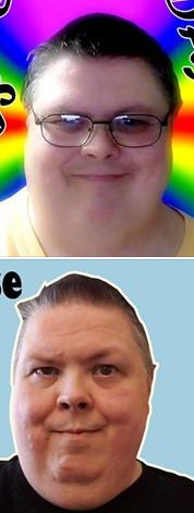 Then And Now 136 LBS Different.