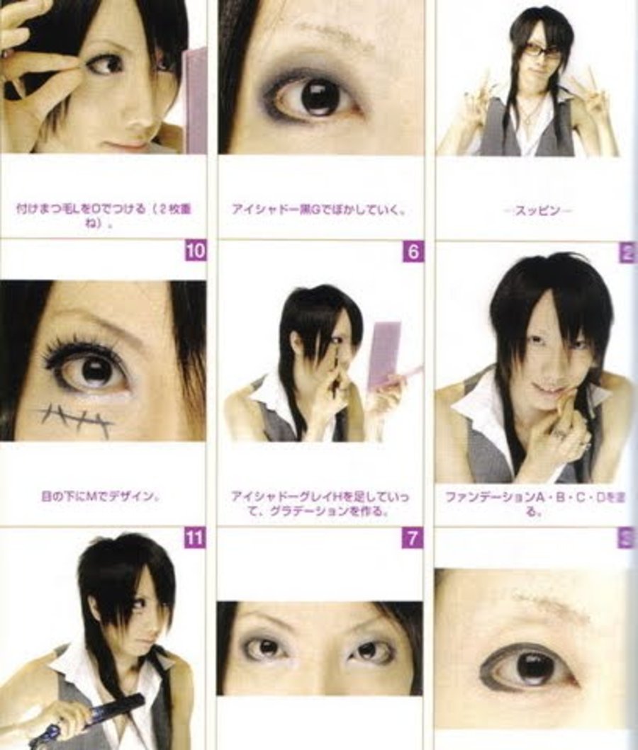 Tutorial Cosplay: visual kei