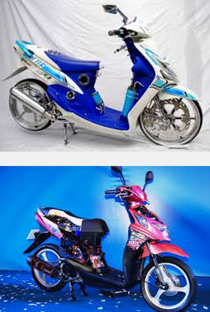 Gambar foto modifikasi motor suzuki nex ceper velg bintang keren ...
