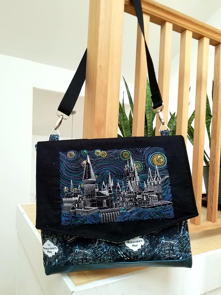 Tiger in a Tornado: Starry Night Over Hogwarts - Wendigo Backpack (XOXO ...