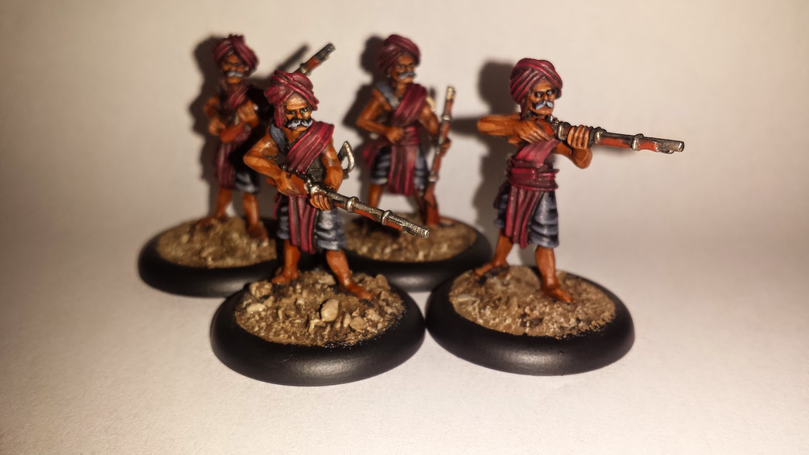 Wargamers Workbench: Wednesday painting - Pulp Indians