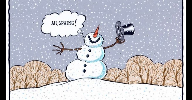 The Dragonfly Forest: Cartoon Saturday - Spring Snow