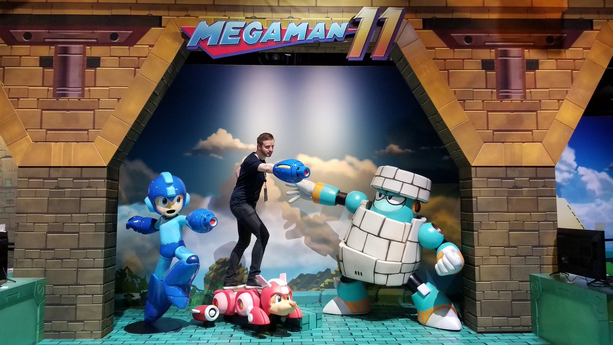 Rockman Corner: Mega Man 11 Photo Op at E3 2018 Showroom