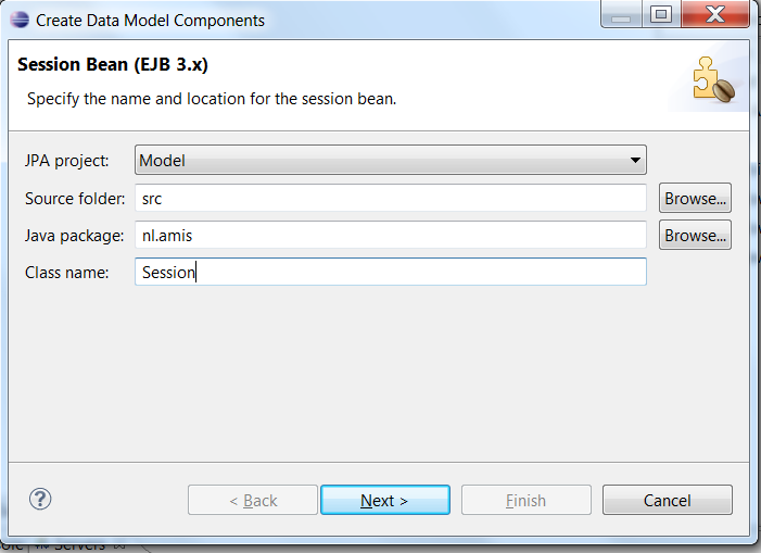 Java / Oracle SOA blog: ADF development with Eclipse (OEPE)