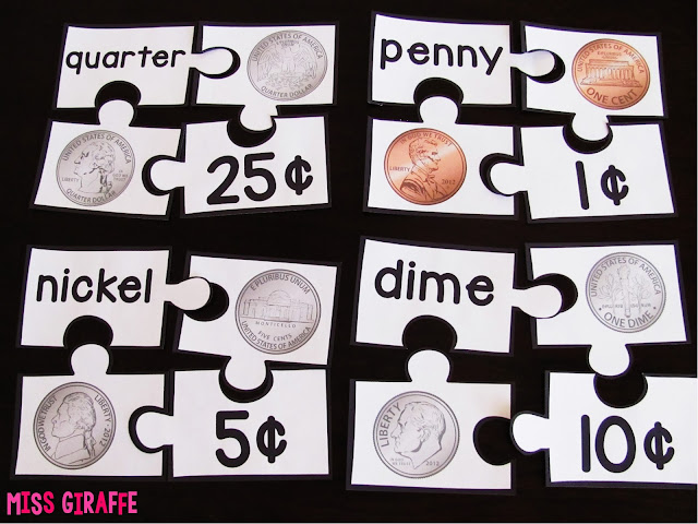 Miss Giraffe's Class: Teaching Money