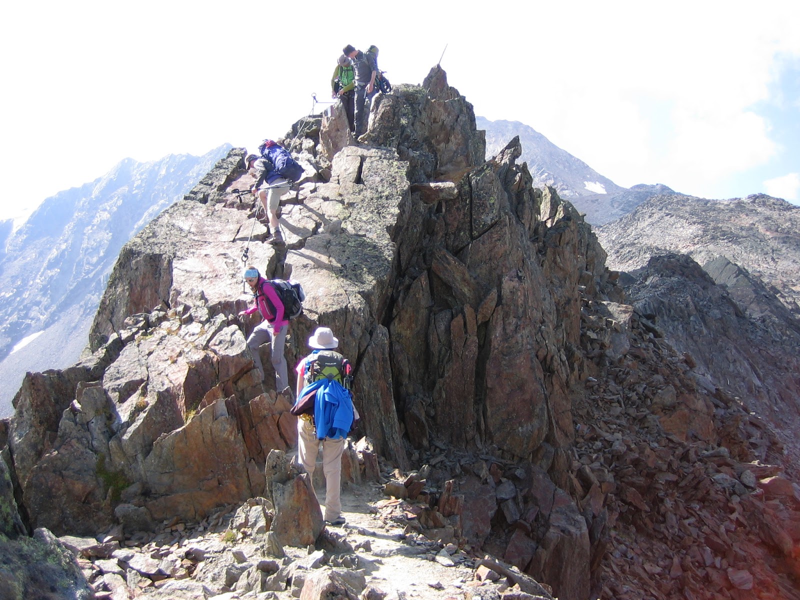Biken, Berge und Steigen: übers Hauslabjoch zur Ötzifundstelle